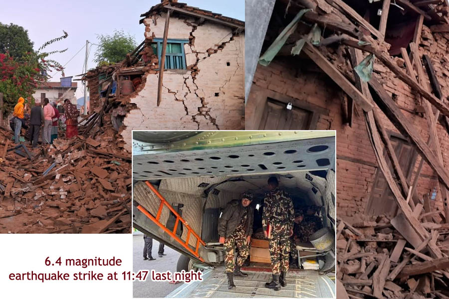 Nepal Rattles as 5 Consecutive Earthquakes Strike Jajarkot Region ...